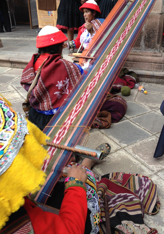 A Peruvian Weaving Collaboration Produces Stunning Textiles - ClothRoads