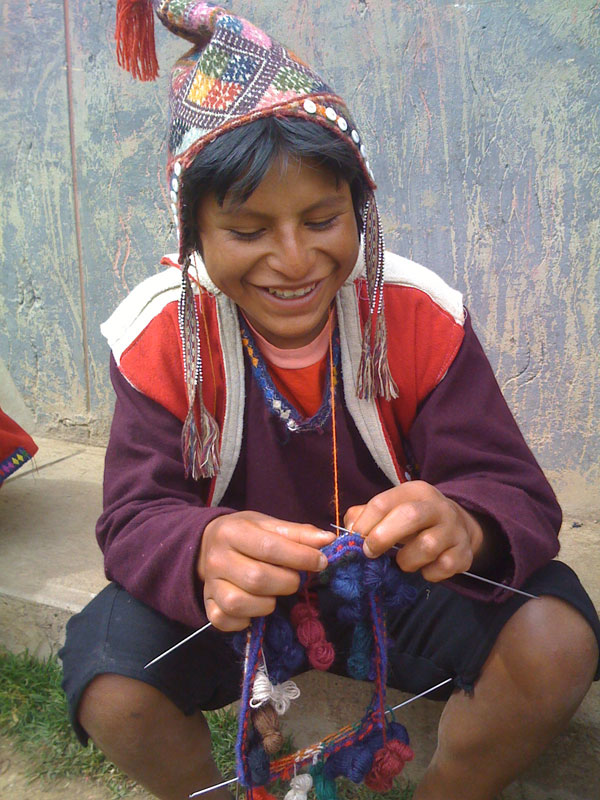 Men at Work: Knitting and Weaving in Peru - ClothRoads