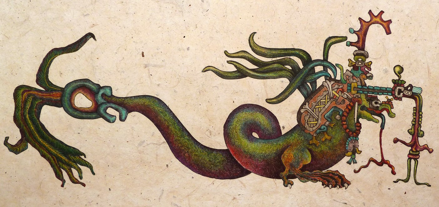 Maya Gods and Monsters - ClothRoads