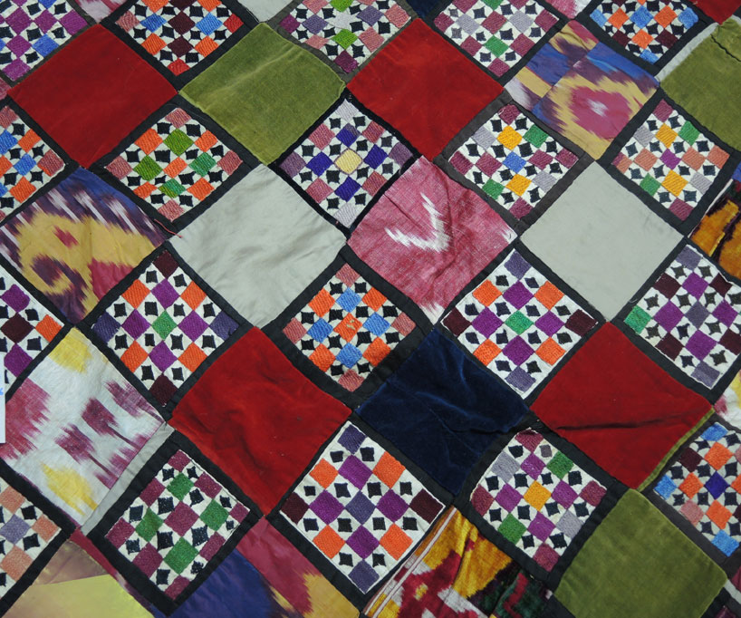 A Textile Travel Find: Central Asian Quilts with Ikat - ClothRoads